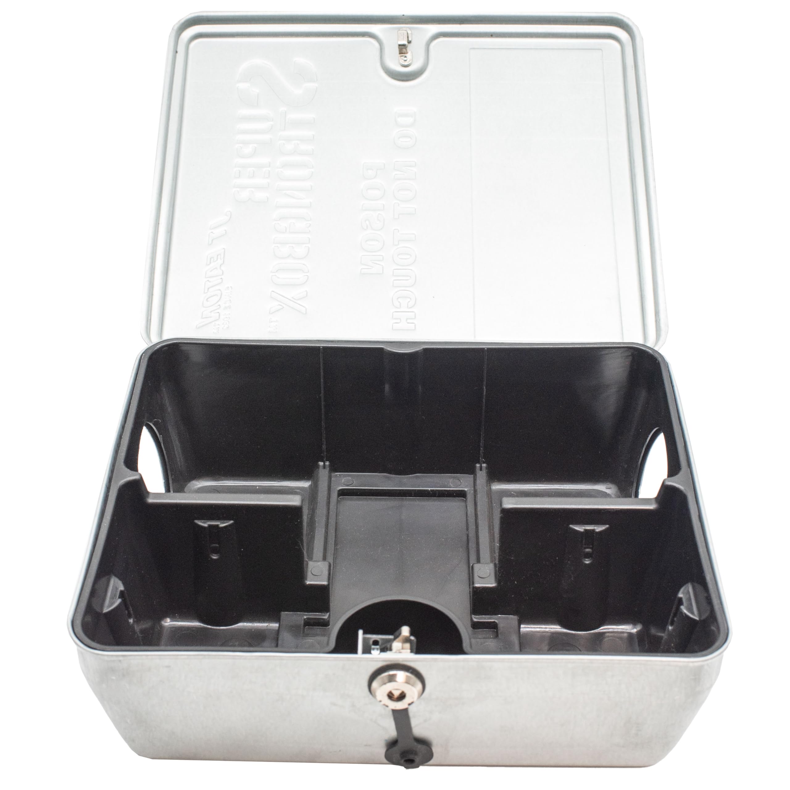 JT Eaton 912 Super Strongbox Galvanized Steel Tamper-Resistant Bait Station - Durable, Secure, and Versatile