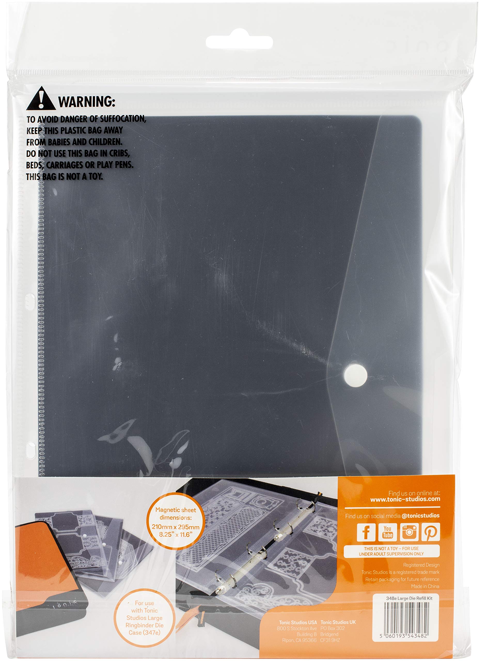 Tonic Studios Large Ringbinder Die Case Refill Kit with Magnetic Sheets