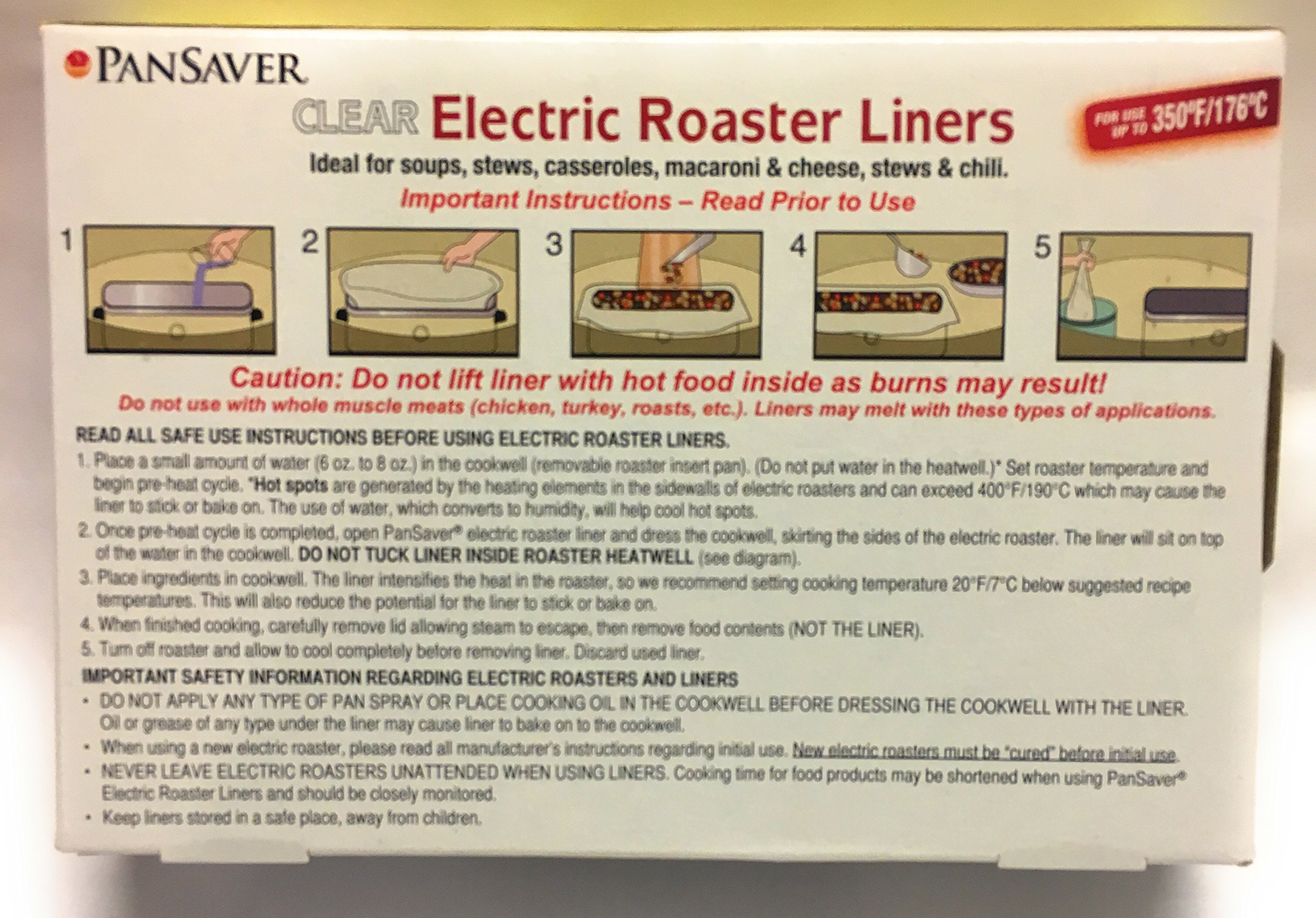 Electric Roaster Liners (2 Boxes 4 Liners)