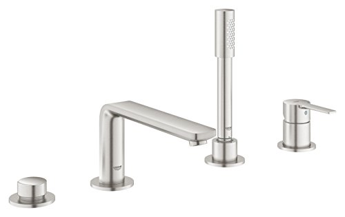 GROHE 19577DC1 | Lineare 4-Hole Bath Combination