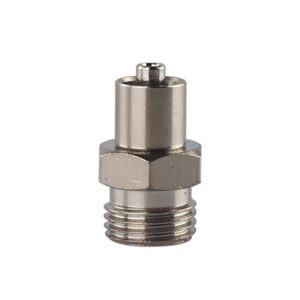 Fhis Dispensing Locking Head Luer Lock Adapter Screw End G1/8,G1/4, M10*1, M12*1 Optional for Automatic Dispensing Valve (1/4”)