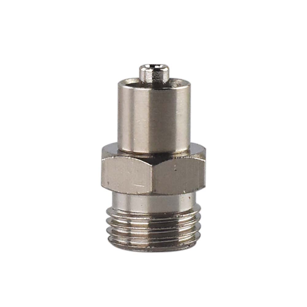 Fhis Dispensing Locking Head Luer Lock Adapter Screw End G1/8,G1/4, M10*1, M12*1 Optional for Automatic Dispensing Valve (1/4”)