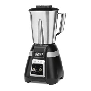 waring commercial bb300s 1-hp bar blender, black 48 oz