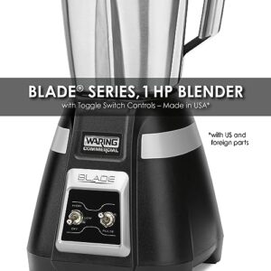 Waring Commercial BB300S 1-Hp bar Blender, Black 48 oz