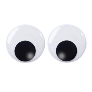 decora 7.5 inch giant googly eyes plastic wiggle eyes with self adhesive for chritsmas tree party decorations 2 pieces