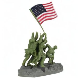 BMC WW2 Iwo Jima Plastic Army Men - 32 American and Japanese Soldier Figures