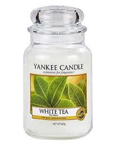 yankee candle white tea large jar