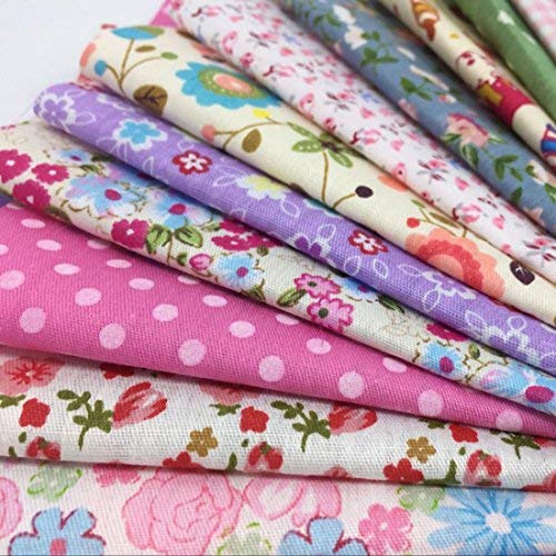 levylisa 100 Pieces 6'' x 6''100% Printed Cotton Quilting Fabric Patchwork Precut Fabric Quilt Squares DIY Sewing Quarter Bundle Fabric for DIY Craft Embellishment Sewing Scrapbooking Quilting