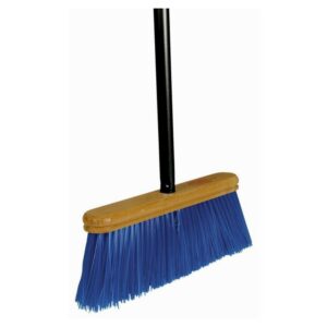 harper brush 11202a 12" rough surface upright broom w/handle