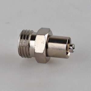 Fhis Dispensing Locking Head Luer Lock Adapter Screw End G1/8,G1/4, M10*1, M12*1 Optional for Automatic Dispensing Valve (1/4”)