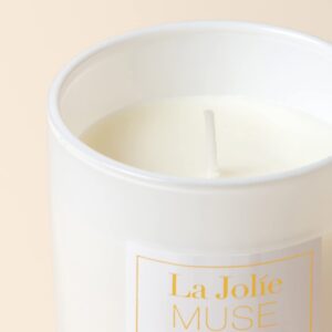 LA JOLIE MUSE Lavender Eucalyptus & Jasmine Scented Candle, Candles Gifts Sets for Women, Aromatherapy Candles, Relaxing Candles for Women Stress Relief, Soy Candle Set, 8.1 oz Each