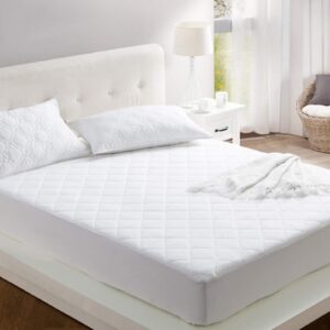 100% cotton fill - all around cotton full xl mattress pad