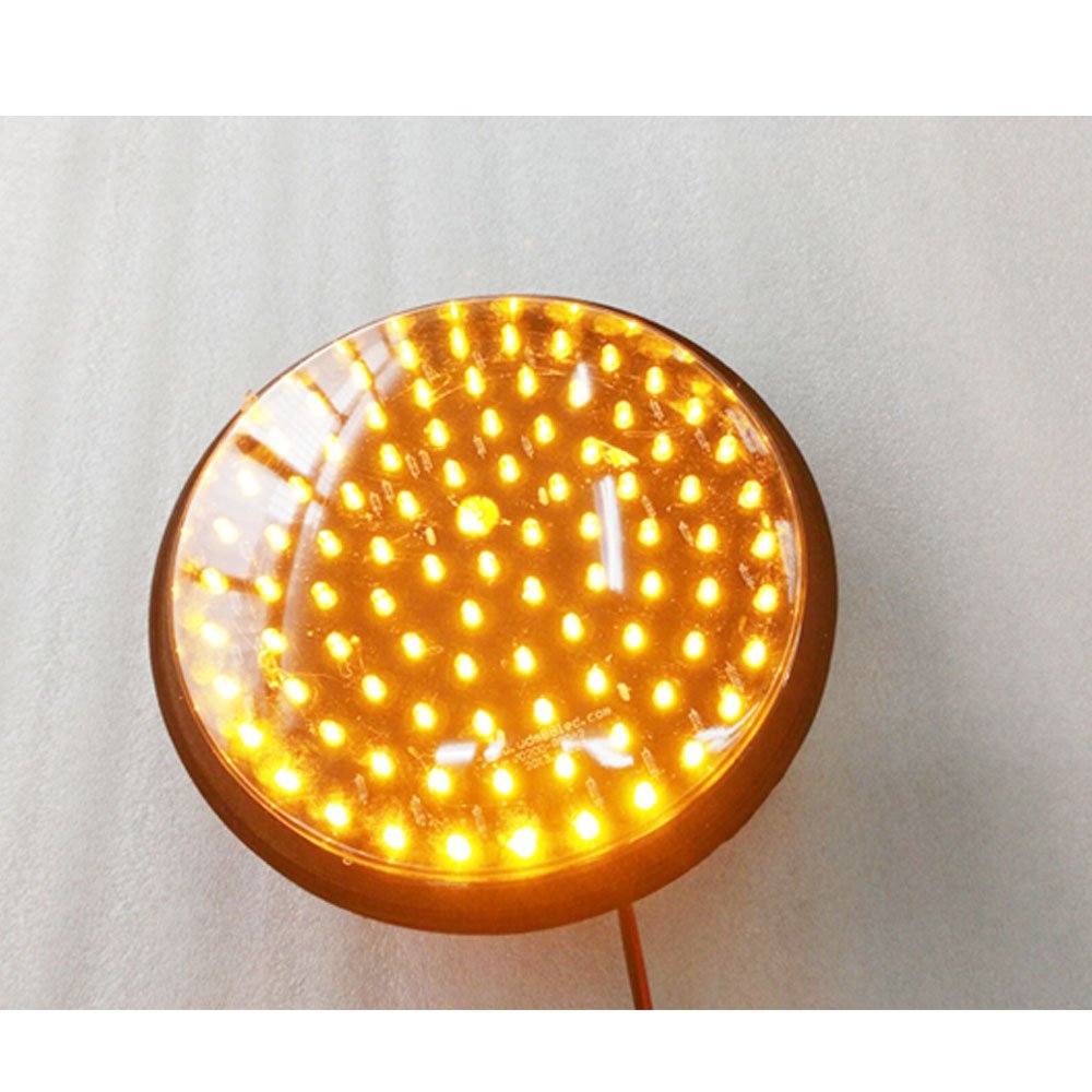 Wei De Mei® LED 200mm 8 Inch 12V Amber Traffic Signal Light Module LED Lamp