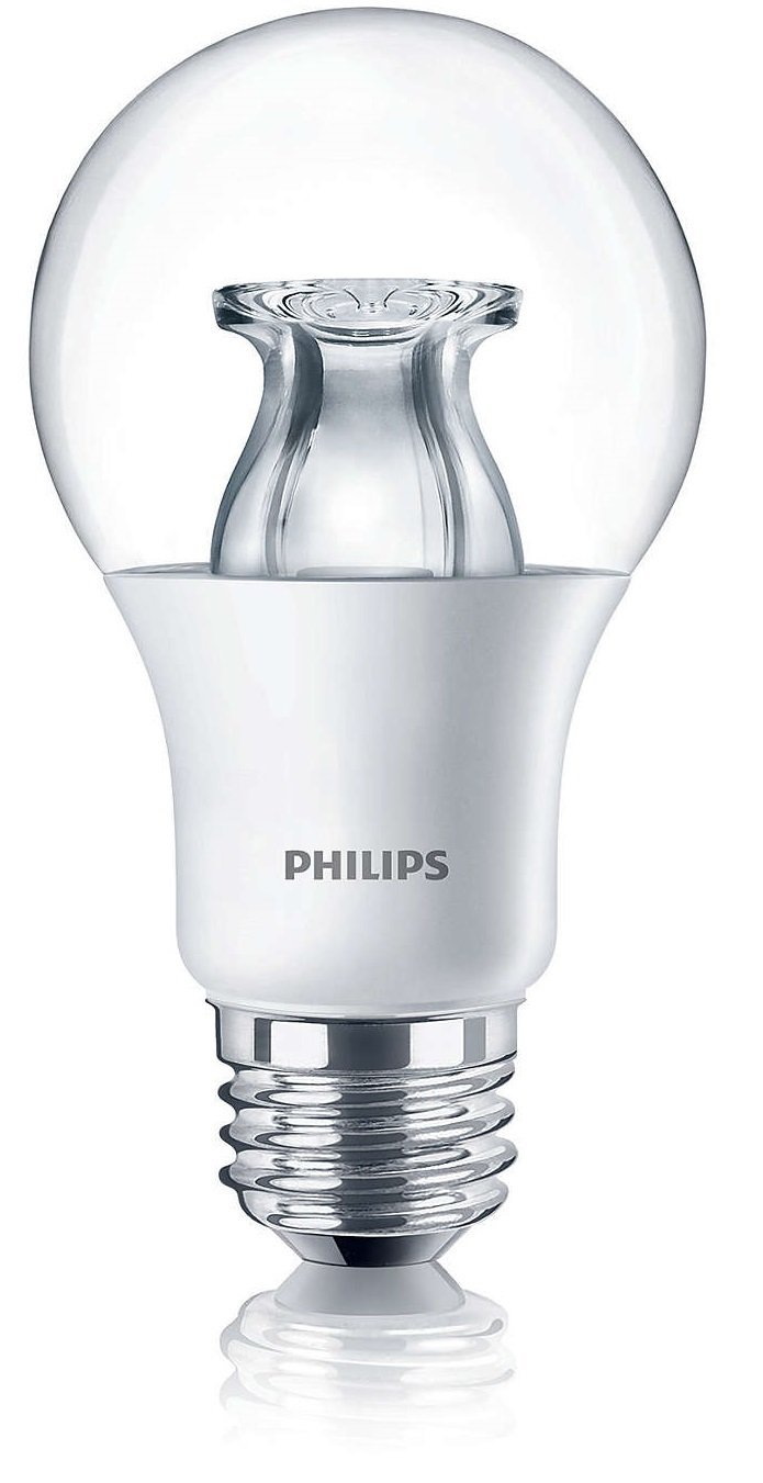 Philips LED 60W A19 Soft White WarmGlow CLR