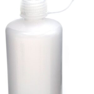 EISCO Labs 250ml LDPE Dropping Bottle, Euro Design - Consistent Liquid Dispensing with Secure Cap