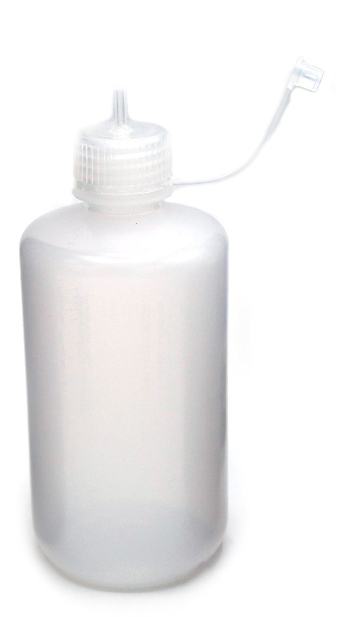 EISCO Labs 250ml LDPE Dropping Bottle, Euro Design - Consistent Liquid Dispensing with Secure Cap