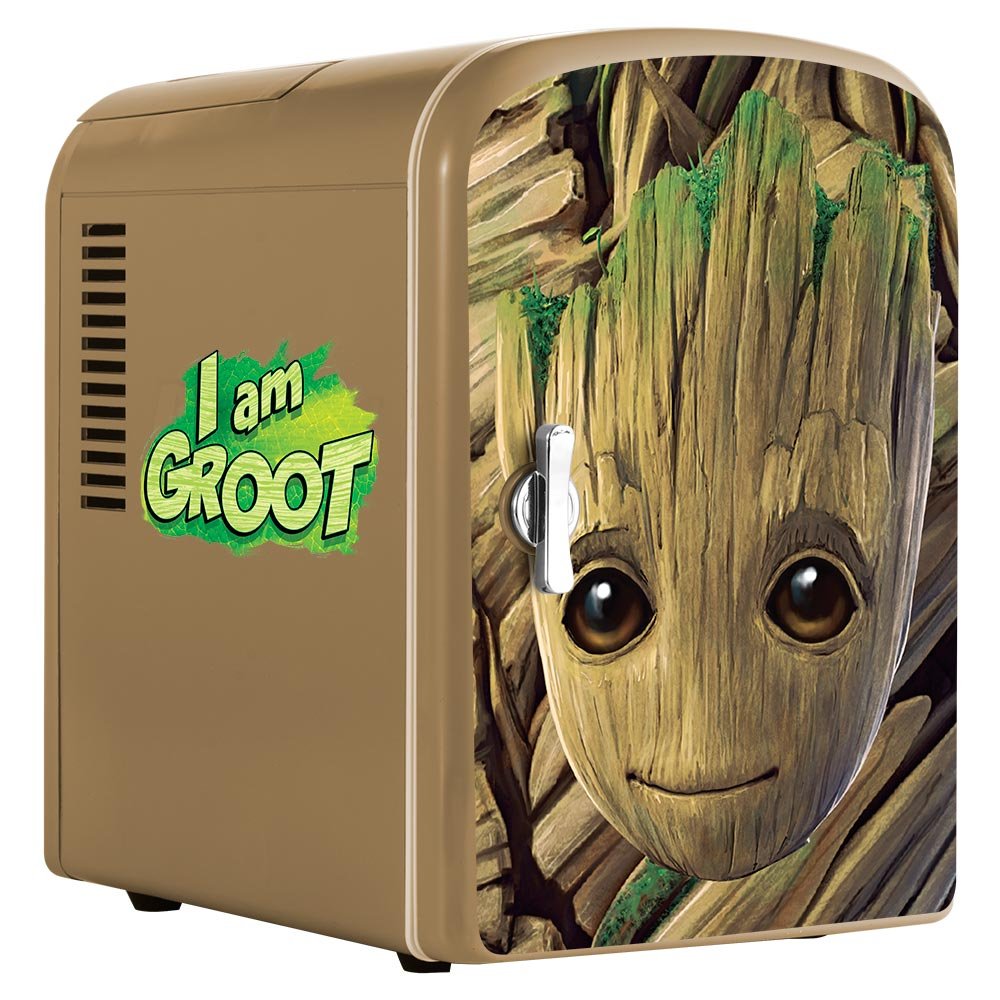 Marvel Guardians of The Galaxy Vol. 2 Groot Thermo-Electric Cooler or Warmer, 4 L, Green