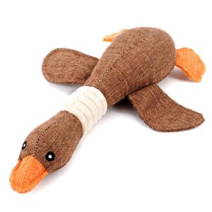 vitscan dog toys for aggressive chewers small breed and squeaky goose puppy chew toys for small medium dogs teething