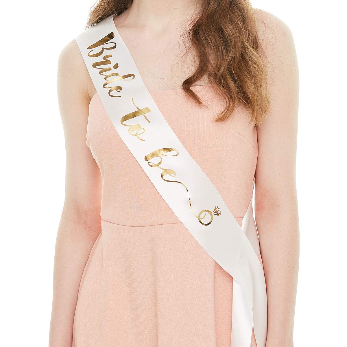 YULIPS Bride To Be Sash - Bachelorette Party Sash Bridal Shower Hen Party Wedding Decorations Party Favors Accessories