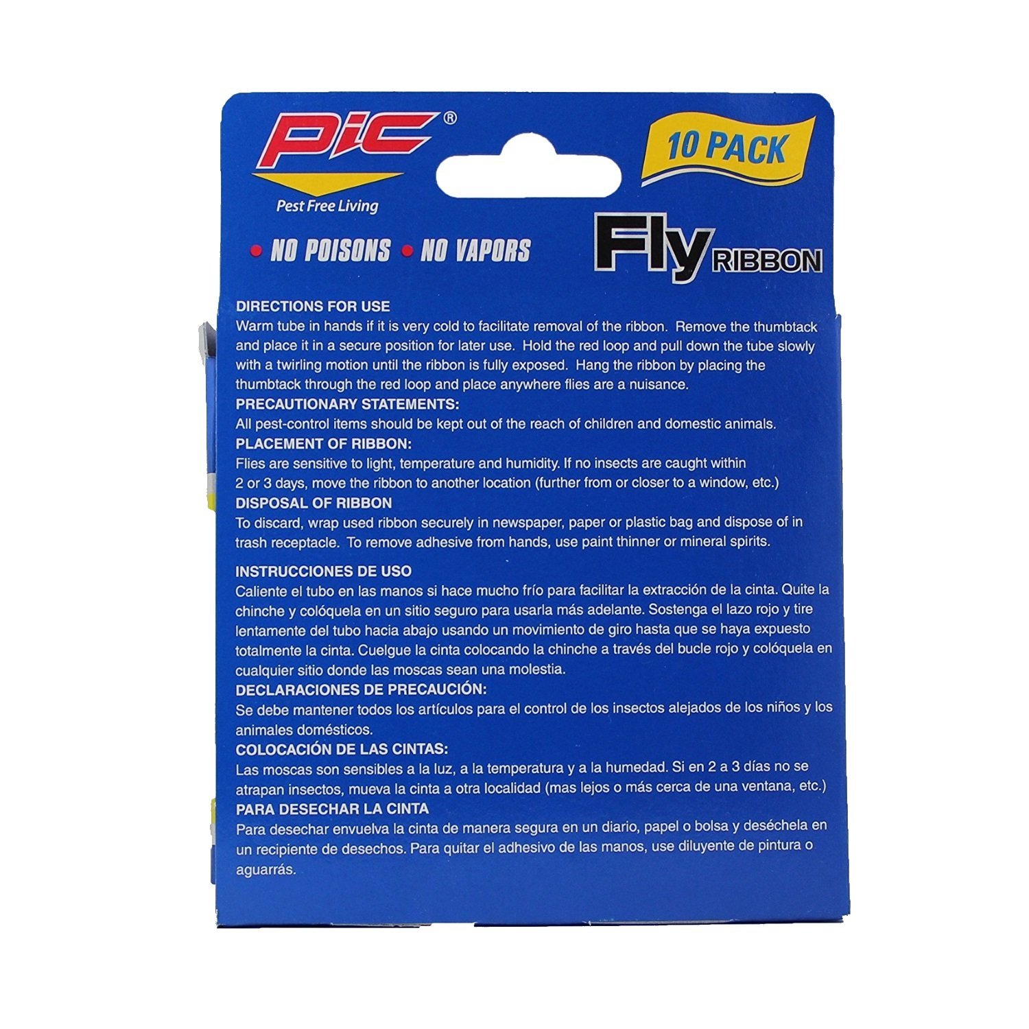 Pic FR10B Sticky Fly Ribbons (40-Pack)