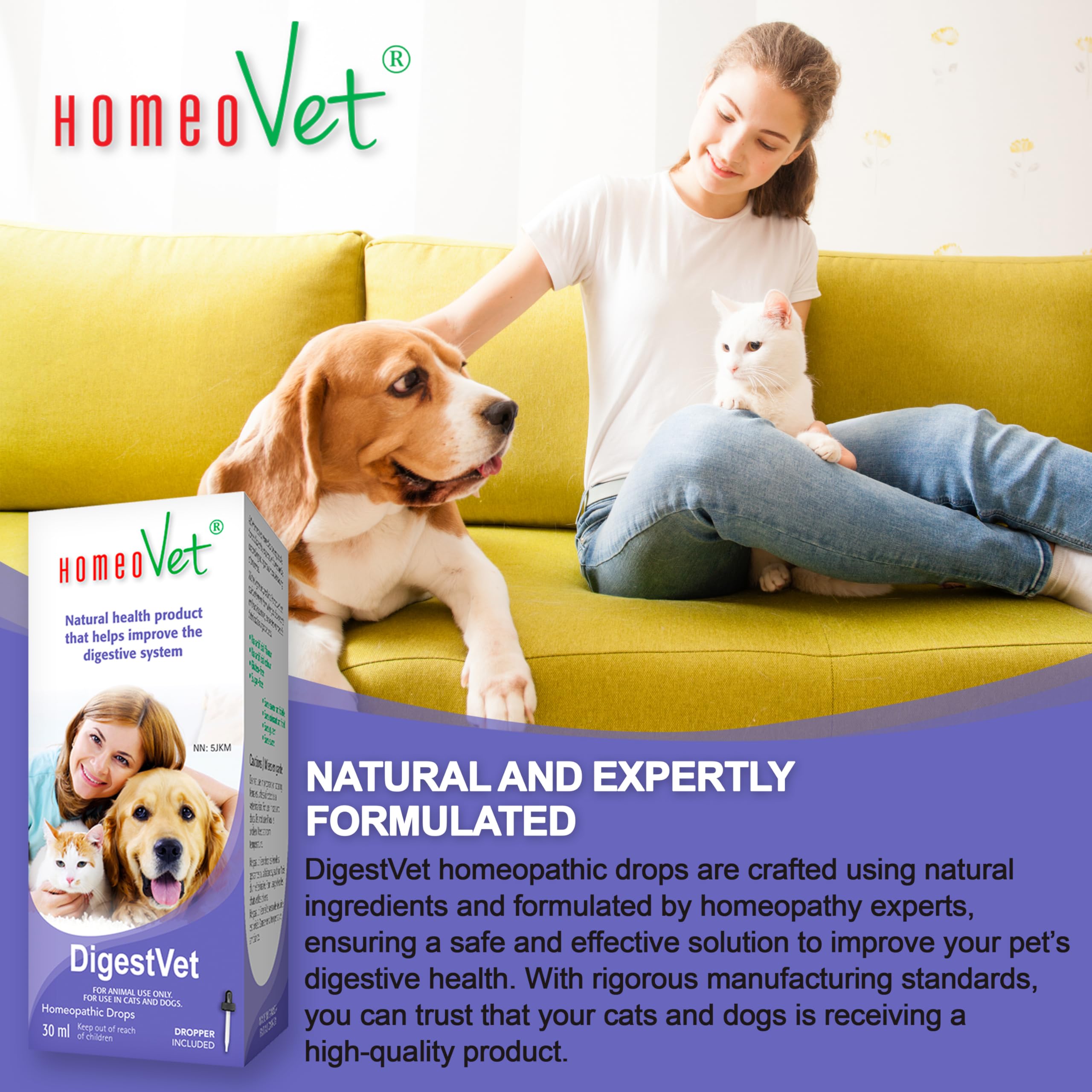 HOMEOVET Pet Digest Health, 30 ML