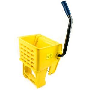 rk safety rkmw36-y side press wringer replacement for commercial mop bucket 36 qt / 9 gal (yellow)