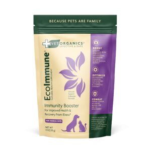 immune system support supplement for dogs & cats. natural, vital ingredients to support a healthy pet immune system. simply add to pets food. packaging may vary. (4 oz)