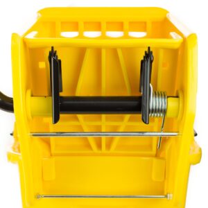 RK Safety RKMW36-Y Side Press Wringer Replacement for Commercial Mop Bucket 36 qt / 9 gal (Yellow)