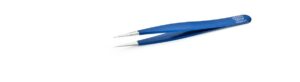 regine 0c9-s-epoxy industrial - fine points, straight tip -tweezer - swiss made - high precision tweezers for general purposes