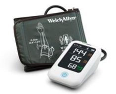 welch allyn h-bp100sbp home series 1700 blood pressure monitor and upper arm cuff, clinical-grade technology and easy bluetooth smartphone connectivity