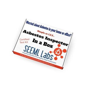 asbestos inspector in a box (2-3 day results) nvlap accredited lab analysis included