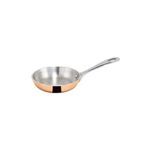 winco mini fry pan, 4″, copper