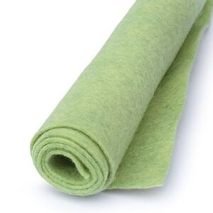 pistachio ice cream green - wool felt oversized sheet - 35% wool blend - 1 12x18 inch sheet