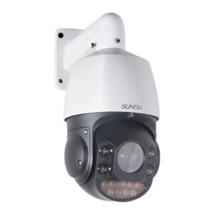 sunba 4k 8mp ptz camera outdoor, ip poe+ security dome, 20x optical zoom, two way audio &built-in tf card slot, 24x7 automatic ptz tour, night vision up to 328ft (405-d20x 4k)