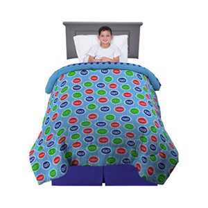 Franco Kids Bedding Super Soft Microfiber Reversible Comforter, Twin/Full, PJ Masks