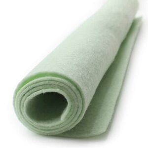 hint of mint green - wool felt oversized sheet - 35% wool blend - 1 12x18 inch sheet