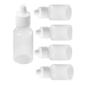 dropper bottles us 5pcs 30ml empty plastic squeezable eye liquid dropper sample