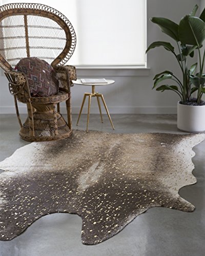 Loloi II Bryce Collection BZ-04 Mocha/Gold 3'-10" x 5' Accent Rug