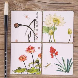 Jinsully Featuring Hand-Drawn Thank You Card： Assorted Blank All-Occasion Note Cards (Flowers Series)