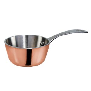 winco mini saucier, 3″, copper