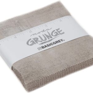 BasicGrey Grunge Basics Gris Charm Pack 42 5-inch Squares Moda Fabrics 30150PP 278