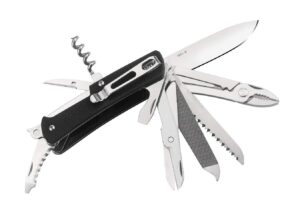 ruike multifunctional knive, black, g10 (m61-b)