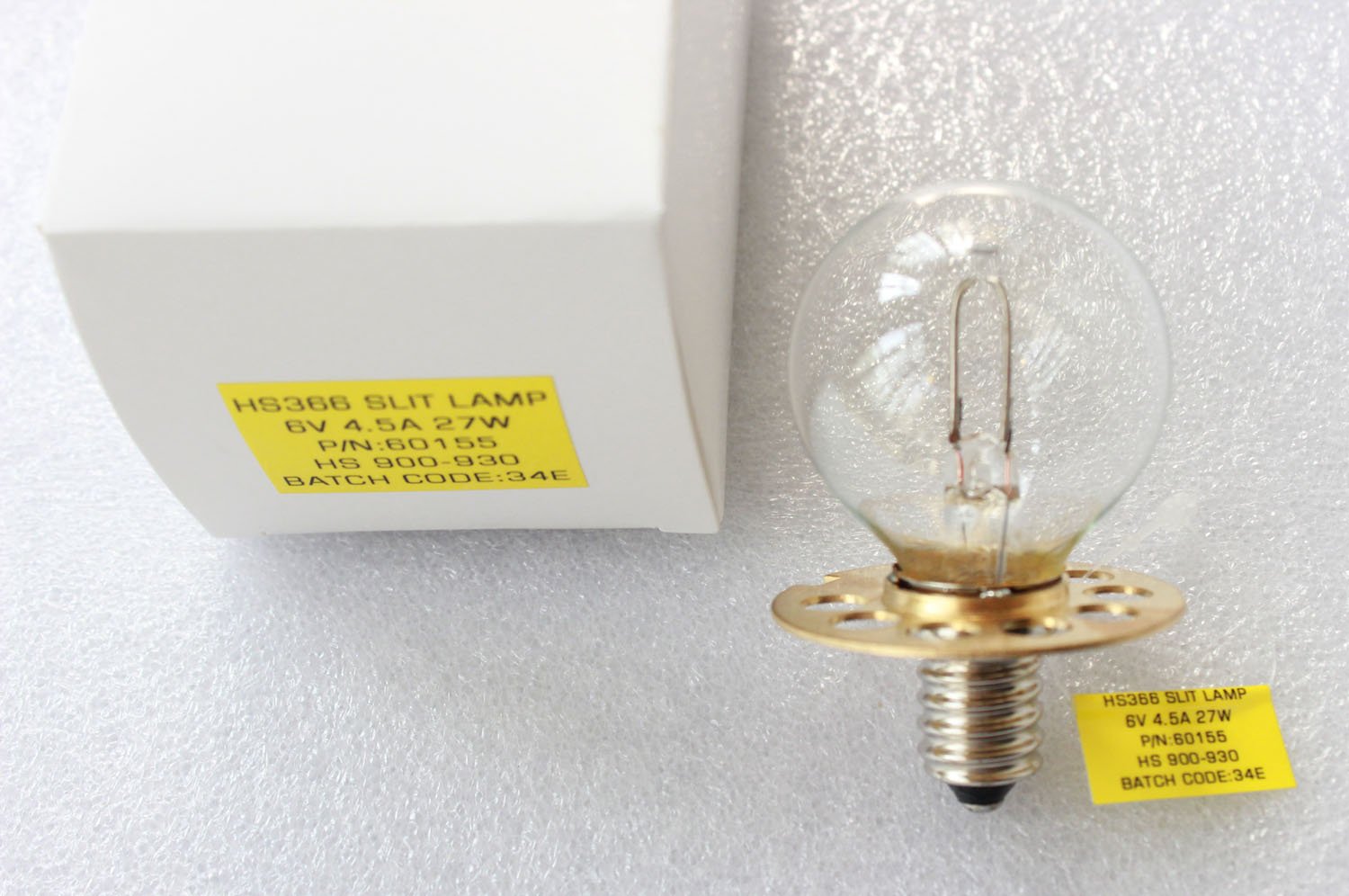 Hagg-Streit HS900-930 Slit Lamp 6V 4.5A 27W HS366 LAMP Replacement Bulb