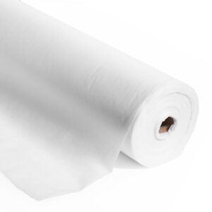 Anderson's White Flame Retardant Gossamer, 59 Inches x 100 Yards, Sheer Fabric for Wedding Decorations, Baby Shower, Gender Reveal, Prom, Homecoming, Event Photos, Drapes