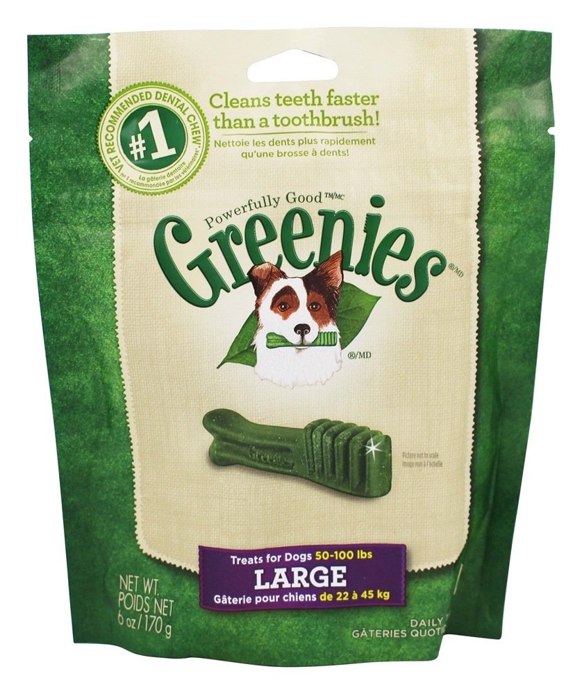 Greenies Original Dental Dog Chews Large - 4 Treats - (Dogs 50-100 lbs)