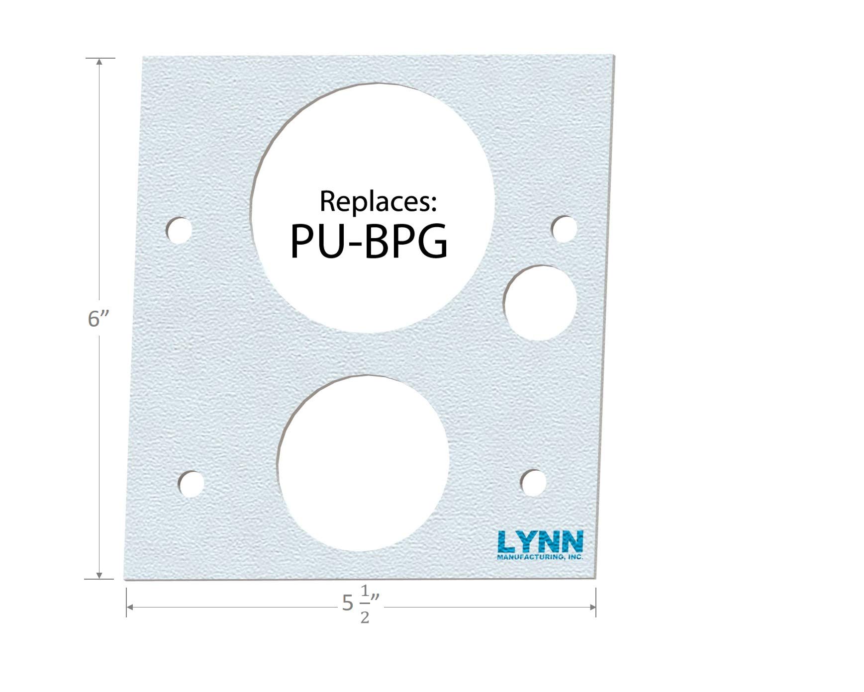 Lynn Manufacturing Replacement Englander Pellet Stove Burn Pot Flange Gasket PU-BPG, 2405J