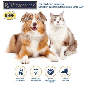 Rx Vitamins Rx B12 for Dogs & Cats - Vitamin B12 Liquid Supplement for Pets - Dog Vitamins for Small & Large Breed - Cat Health Supplies - 4 oz.