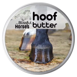 the blissful horses hoof butter all natural support for your horse's hooves