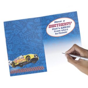 Hallmark Birthday Greeting Card (Hot Wheels)