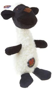 outward hound scruffles lamb plush squeaky dog toy, small